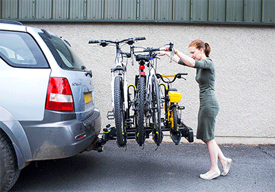 BUZZ RACK Buzzwing 4 bike tilting and folding rack BRP704.