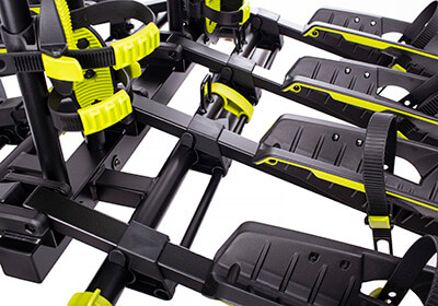 BUZZ RACK Buzzwing 4 bike tilting and folding rack BRP704.