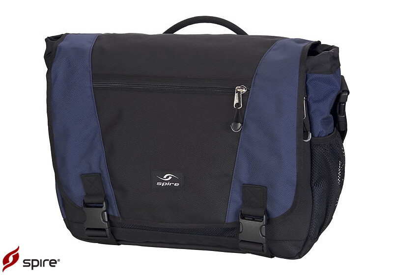 The Roof Box Company: Spire Endo XL laptop messenger bag - Midnight ...