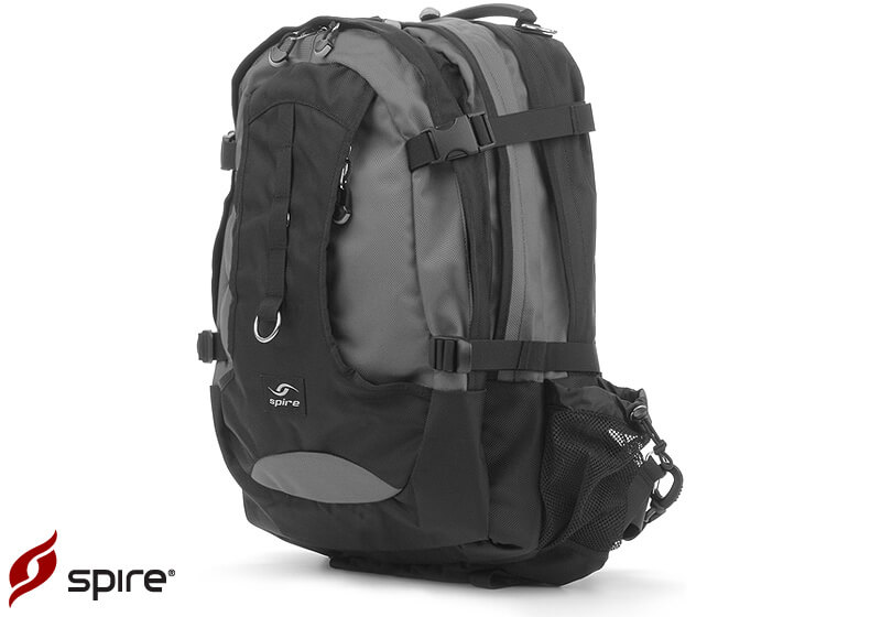 The Roof Box Company: Spire Torq laptop backpack - Arctic grey/black ...