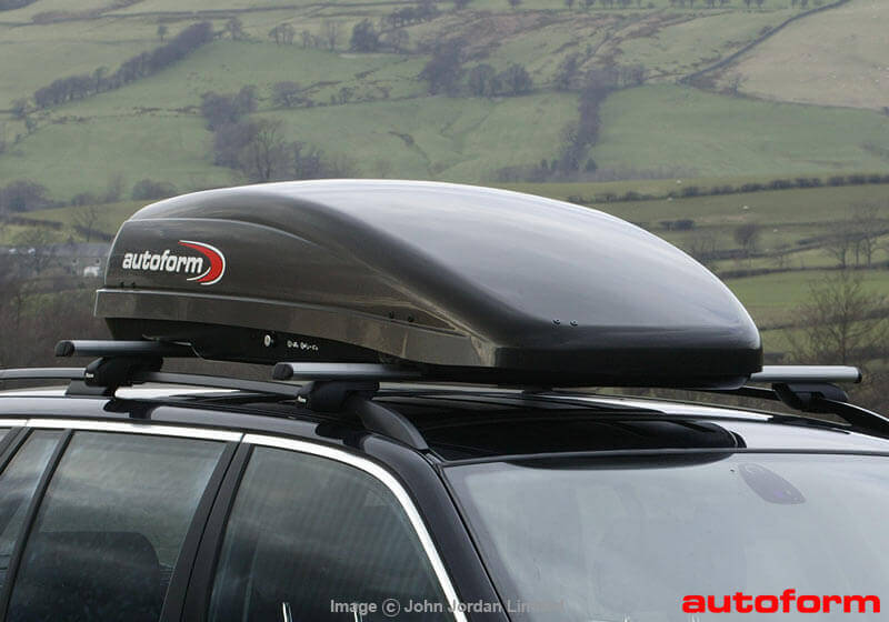 The Roof Box Company: Autoform Explorer 340 metallic black roof box ...