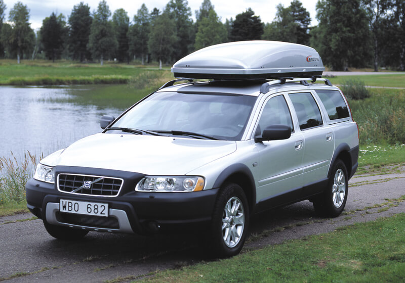 The Roof Box Company: Autoform Denver 650 metallic silver roof box/roofbox