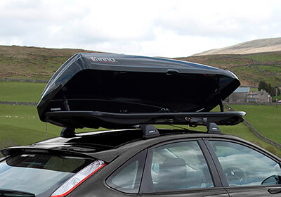 INNO Shadow 16 roof box, black, no. INRS16B (BRA1250).