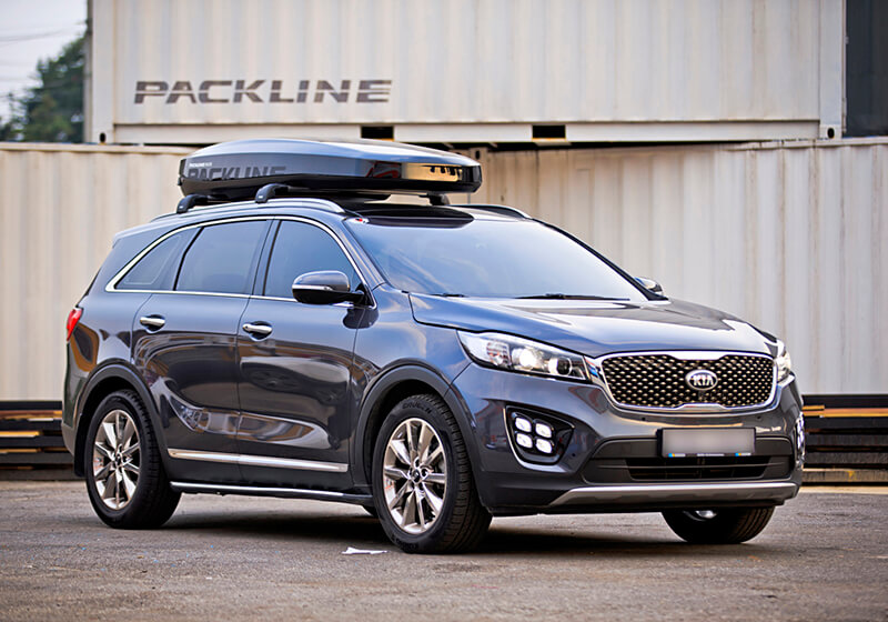 Packline NX-series roof box, gloss black, NX 195