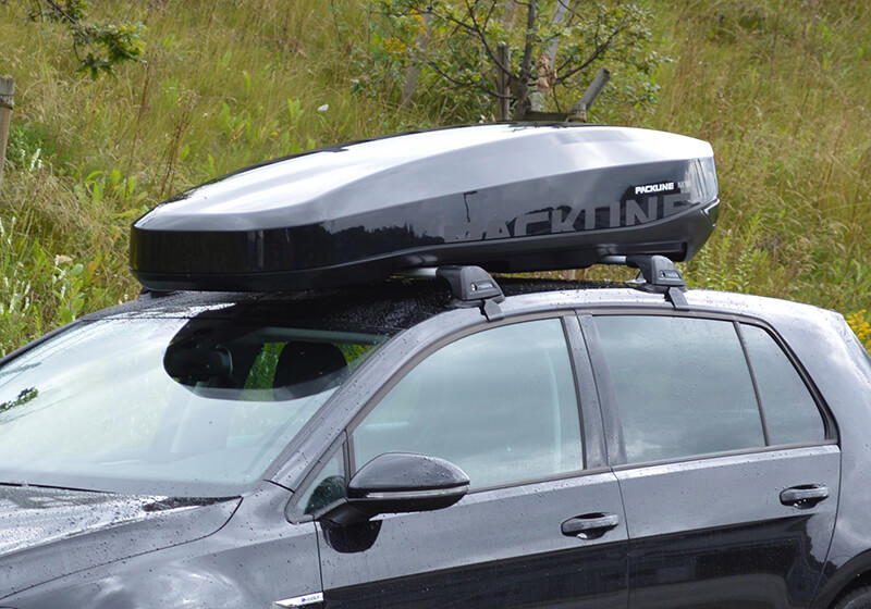 Packline NX-series roof box, gloss black, NX 195