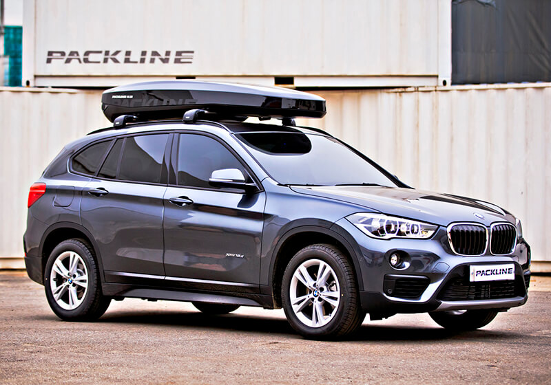 Packline NX-series roof box, gloss black, NX 215