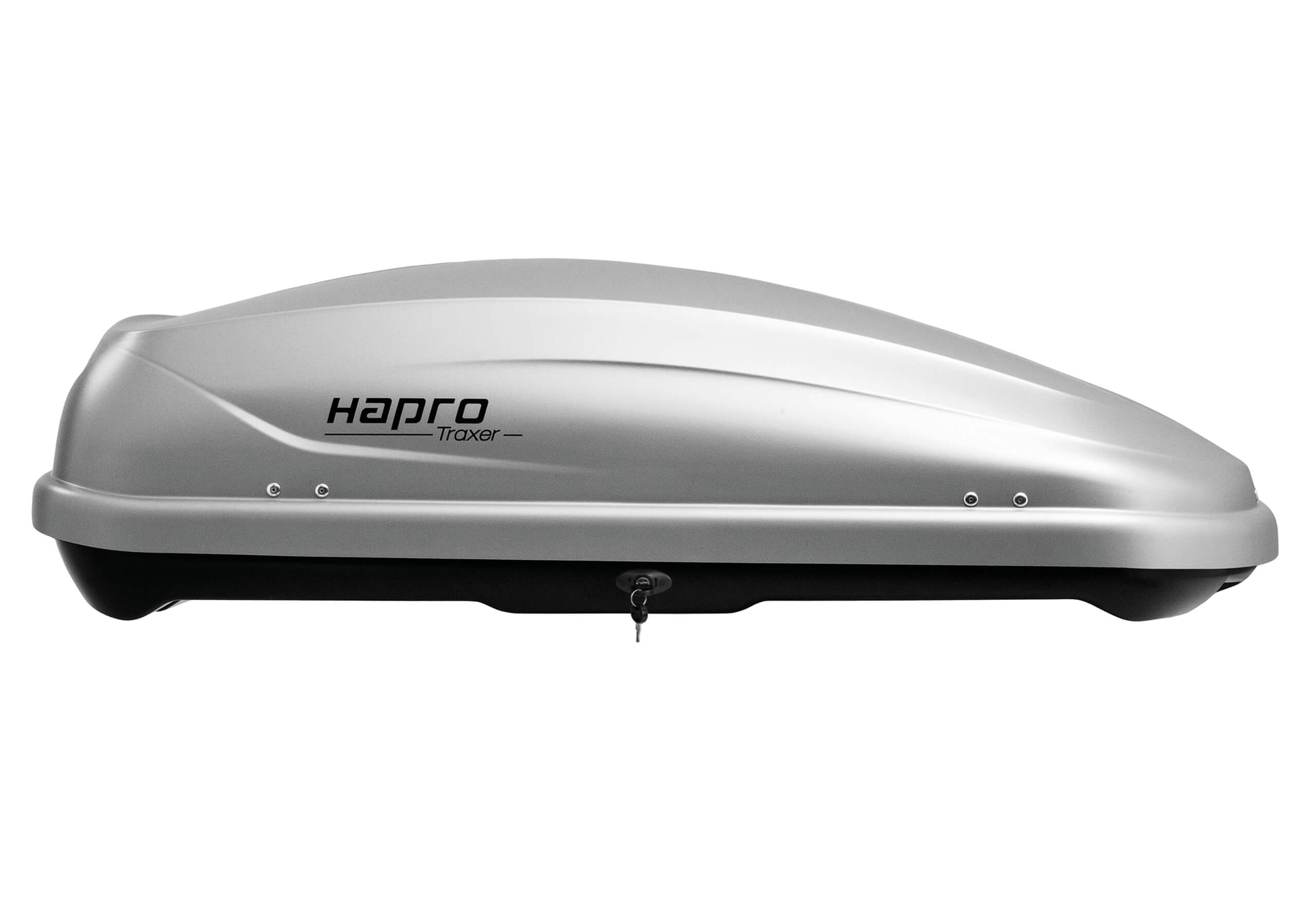 Hapro Traxer 4.6 roof box, silver grey, no. 38880.