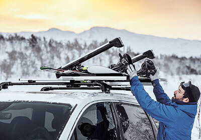Thule SnowPack Extender ski carrier no. 7325 - 5 pairs skis or 2 ...