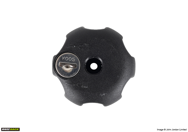BUZZ RACK locking knob + 2 keys for Buzzpro P10 platform.