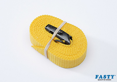 FASTY strap 100cm, yellow, 20mm wide, 300kg (1 strap) no. FS102-1.