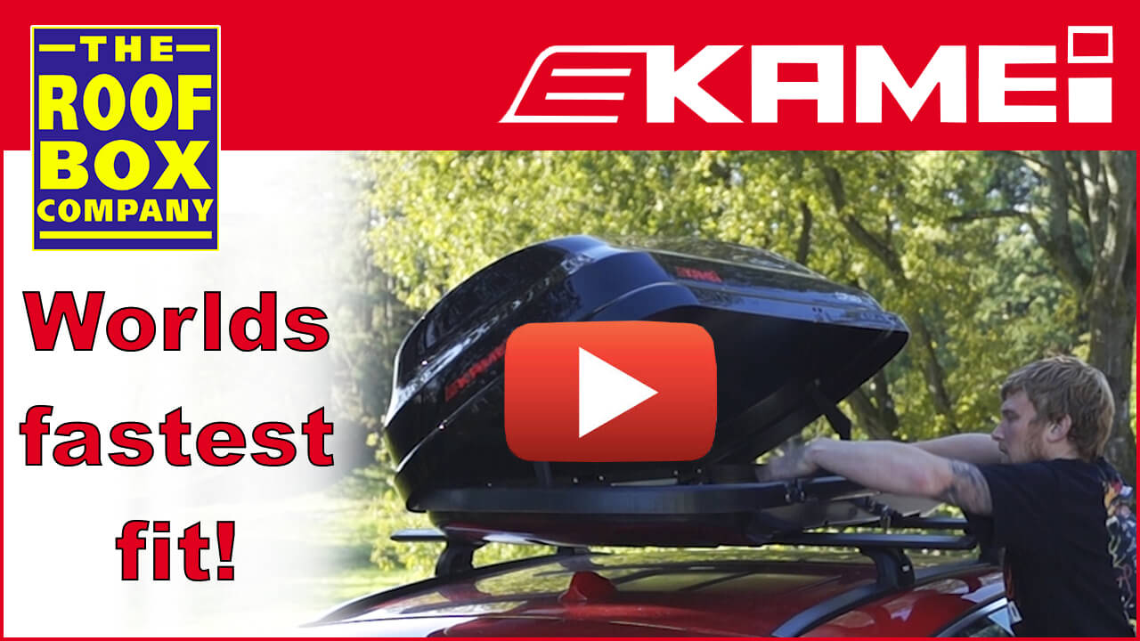 KAMEI Oyster gloss black roof box no. KM391 (81391).