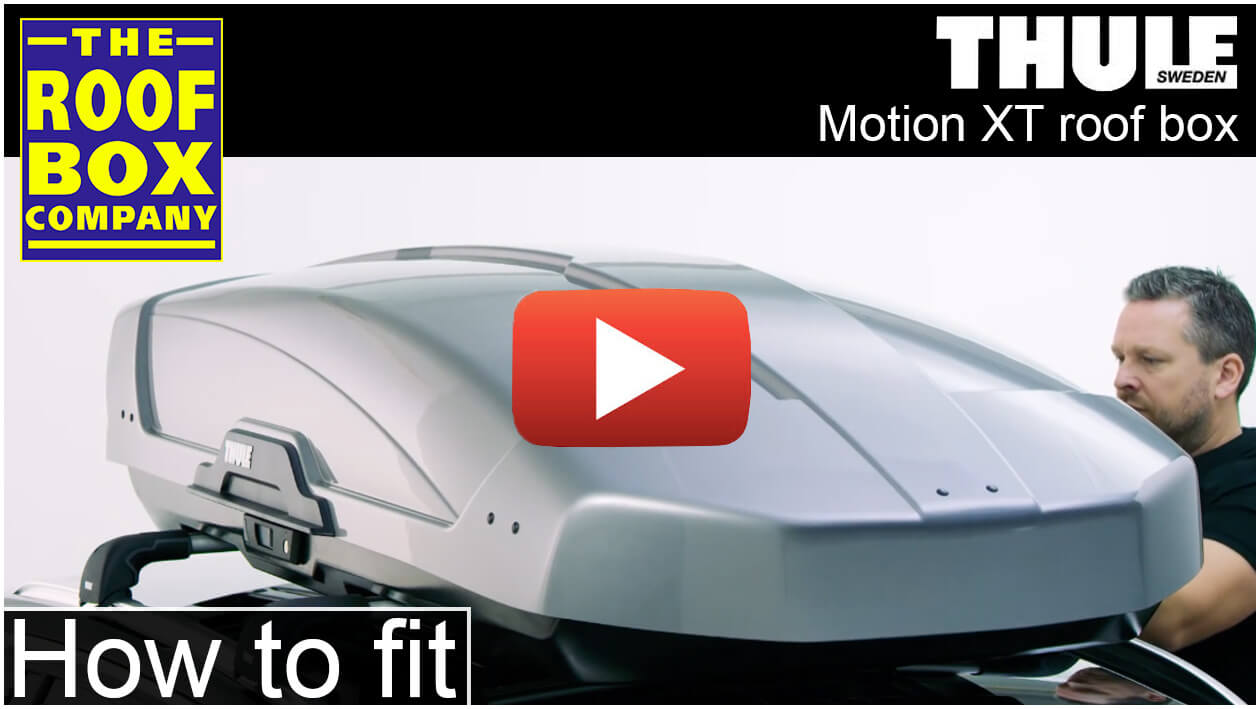 Thule Motion XT XXL titan glossy roof box no. 629900.