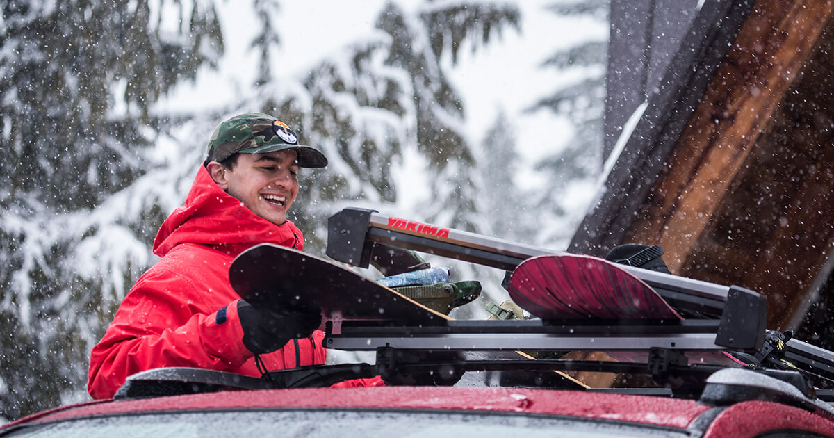 Yakima ski and snowboard carriers
