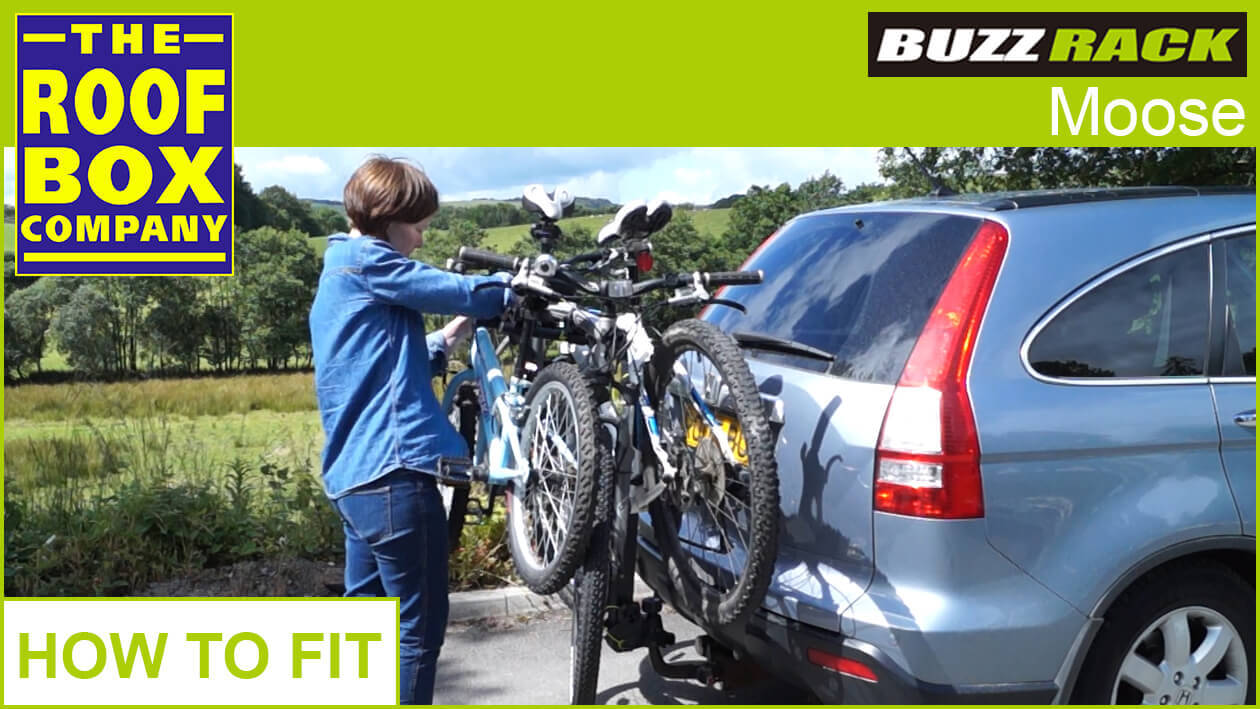 BUZZ RACK Moose 3 bike tow ball carrier no. BRH003.