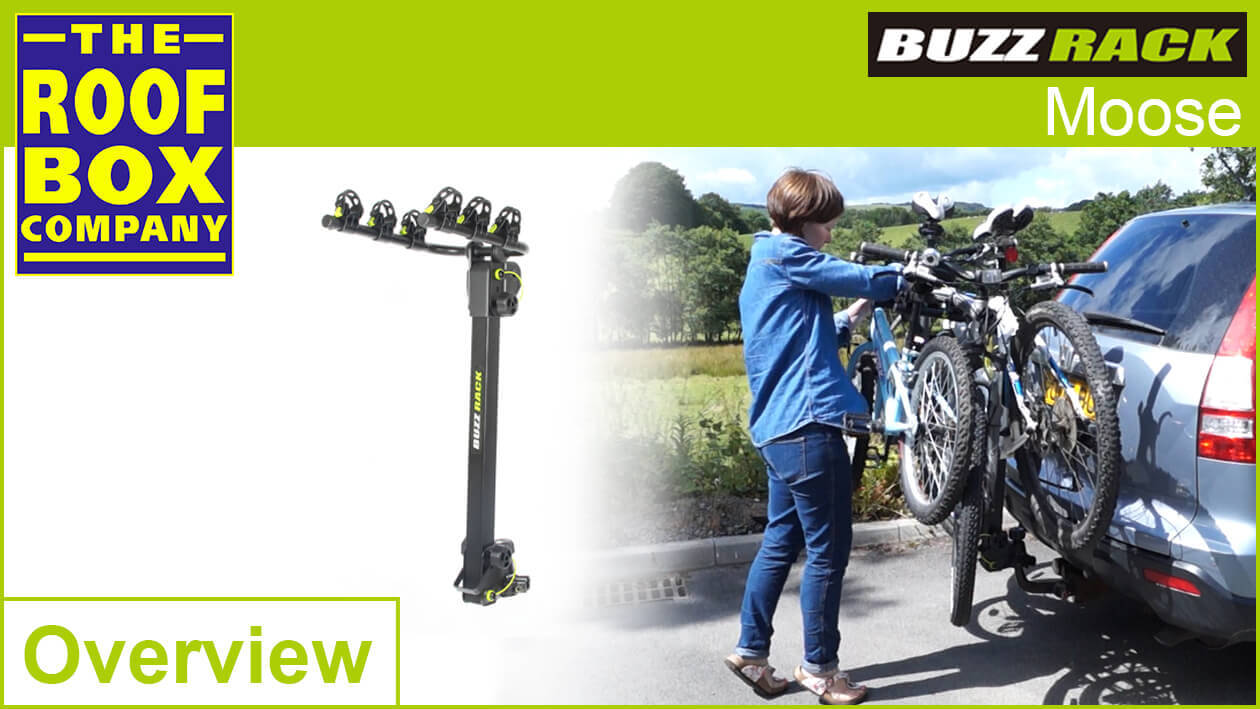 BUZZ RACK Moose 3 bike tow ball carrier no. BRH003.