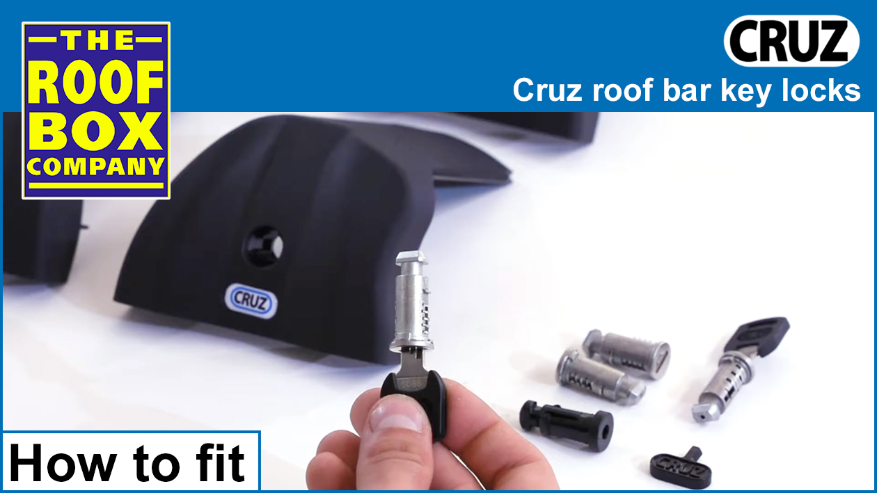 CRUZ roof bar locks (set of 4) no. 932 014.