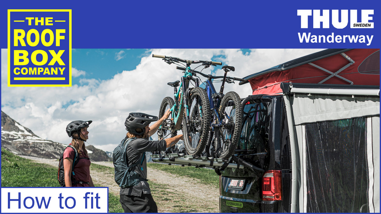 Thule WanderWay VW T6 rear door carrier (2 bikes) no. 911001.