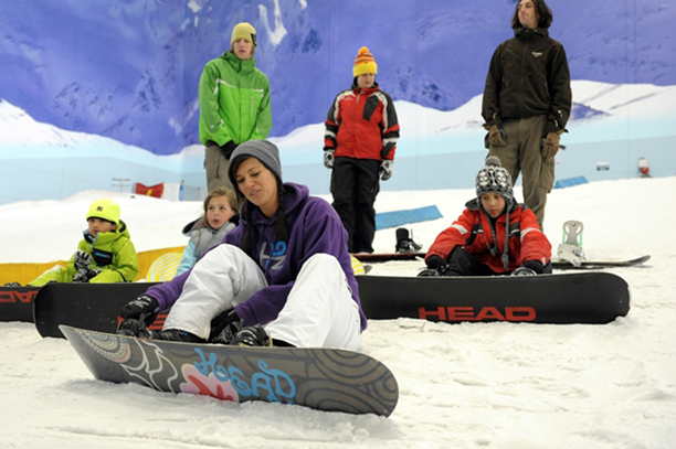 TRBC at the Manchester Ski and Snowboard Show 2013 - Stand G40